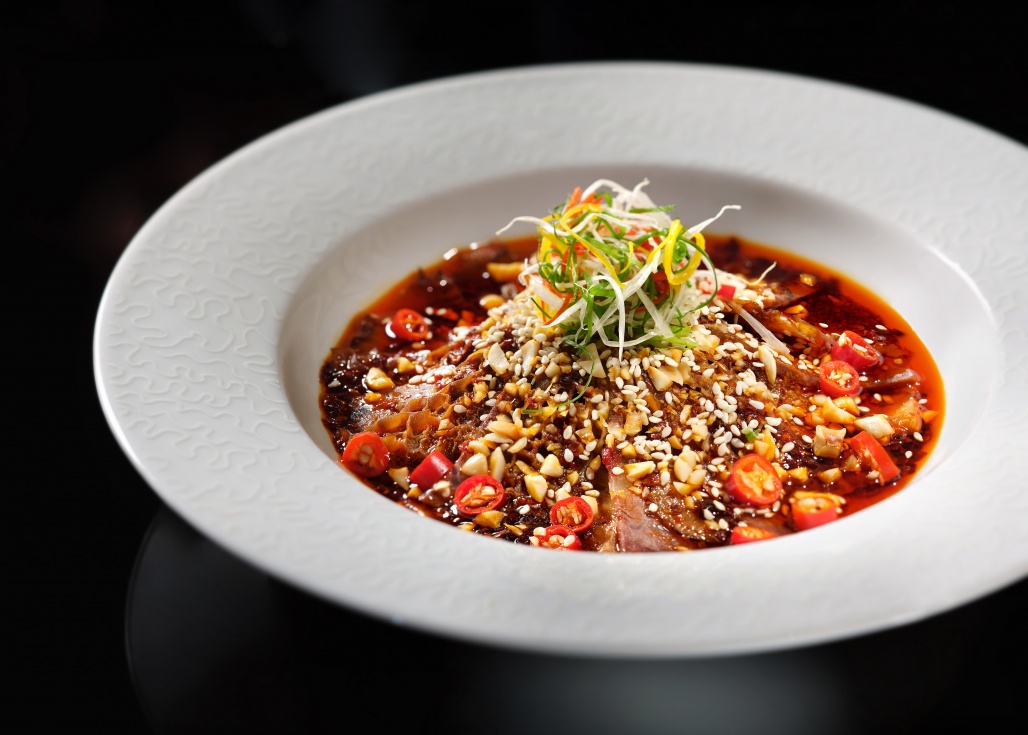 ChongQing Guest Chef Dish Photo - Sliced Beef and OX Organs in Chili ...