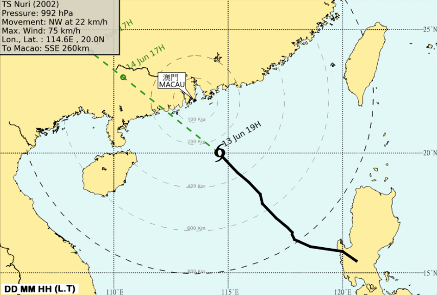 Tropical Storm signal 3 | Macau Business